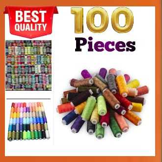 100 Sewing Thread Nalki Dhaga Multi color | Best Nalki For Ladies and ...