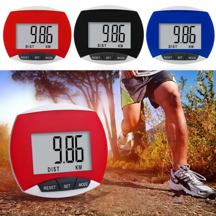 , Adults, suitable for LCD calorie sports clip-on pedometer walking ...