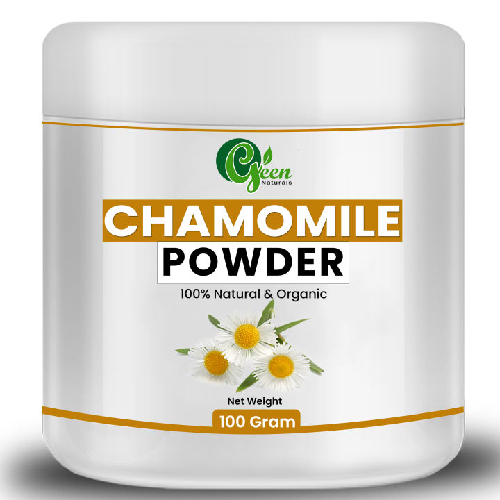 Chamomile Flowers Powder ( Gul Babona Powder ) | Matricaria - 100 Gram ...