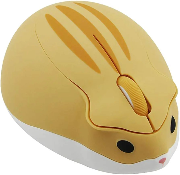 Cute Hamster USB 3.0 Wireless Mouse 2.4 GHz 3600 DPI Ergonomic Optical ...