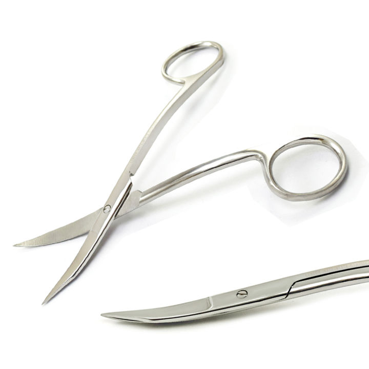 Premium Quality Surgical Goldman Fox Scissors Double Curve Dental Soft Tissue Trimming Cutting ...