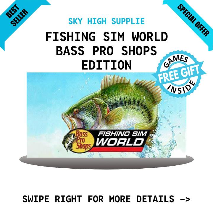 FISHING SIM WORLD BASS PRO SHOPS EDITION Game for PC - with complete ...