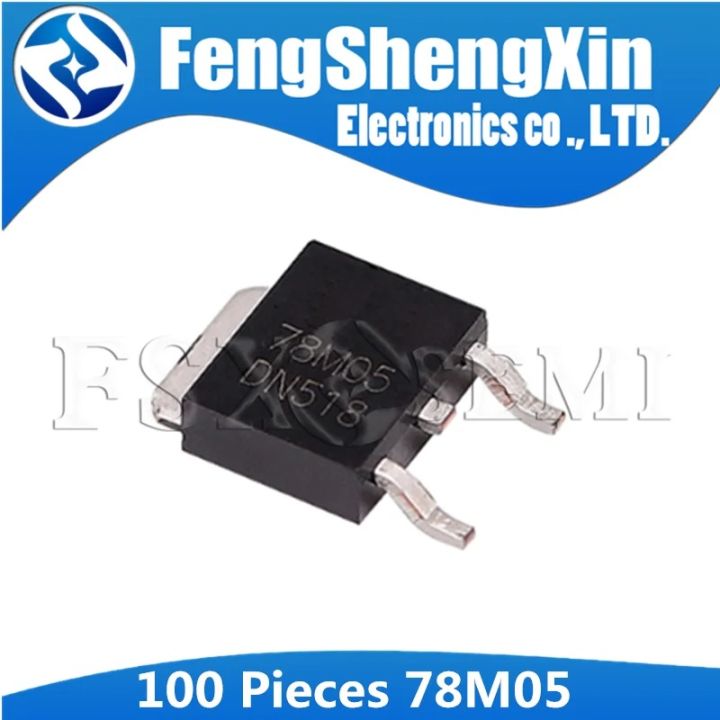 100pcs/lot 78M05 7805 TO-252 L78M05CDT-TR POSITIVE VOLTAGE REGULATORS | Daraz.pk