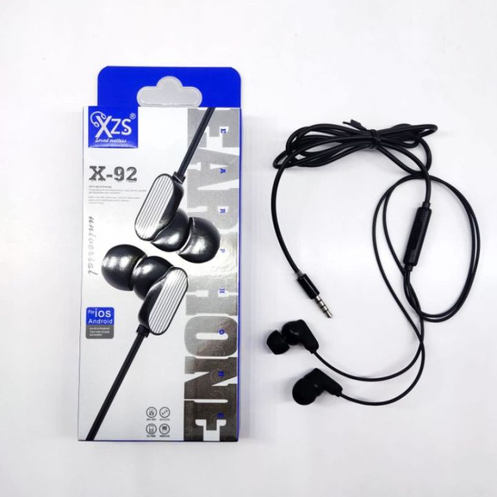 XZS X92 bass handsfree | Daraz.pk