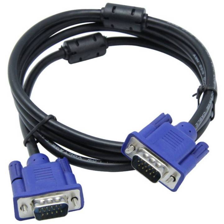 High Quality VGA Cable - 15 Pin - Male to Male - 1.5M - ( A-E ) | Daraz.pk