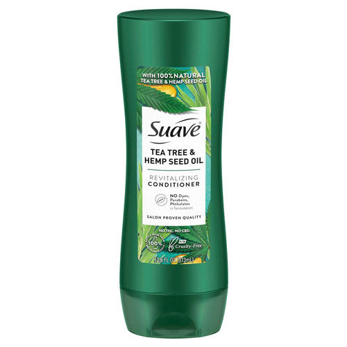 Suave Tea Tree & Hemp Seed Oil Revitalizing Conditioner 373ml in ...
