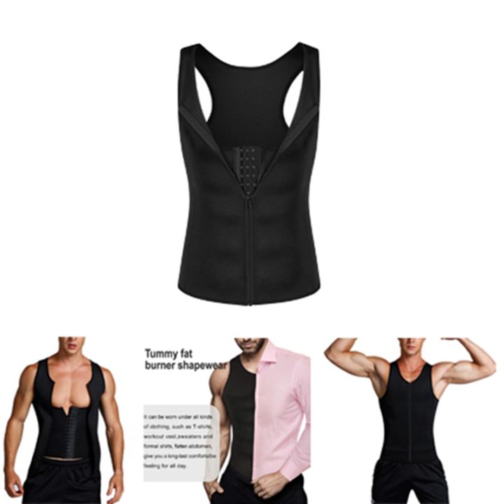 Man Shaper Male Waist Trainer Cincher Men Body Modeling Belt Tummy Slimming Strap Fitness Sweat ...