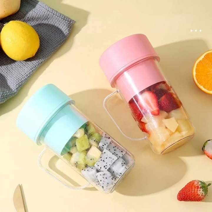 Crusher juicer Blender With Straw Cup | Juicer Portable Outdoor Juicing ...