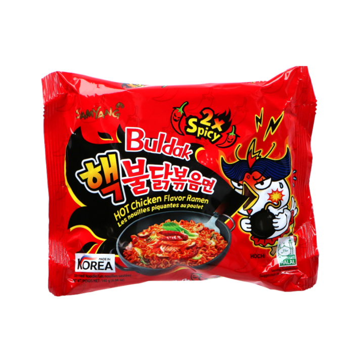 Samyang 2x Spicy Hot Chicken Flavor Ramen Pack of 1 | 140 grams each ...