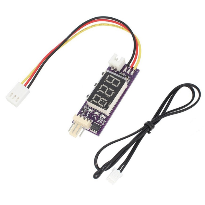 DC 12V 4 Wire PWM Fan Temperature Control Governor Temperature Speed ...