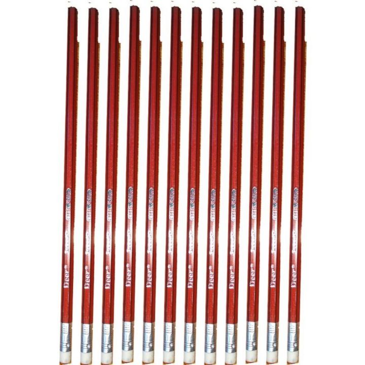 Speedo Rubber Tip Pencil 12 Pcs Bundle (ART # 7500 RT) | Daraz.pk