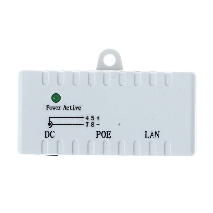 12V - 48V Passive POE injector for IP Camera VoIP Phone Netwrok AP ...