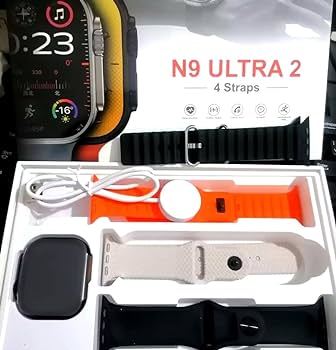 N9 Ultra 2 Latest Premium Smartwatch with 4 high Quality Straps ...