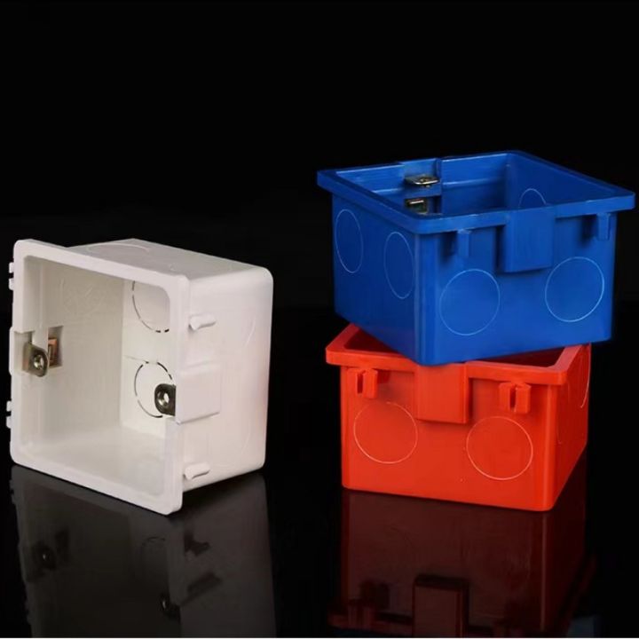 86 type junction box embedded Switch bottom box PVC plastic socket ...