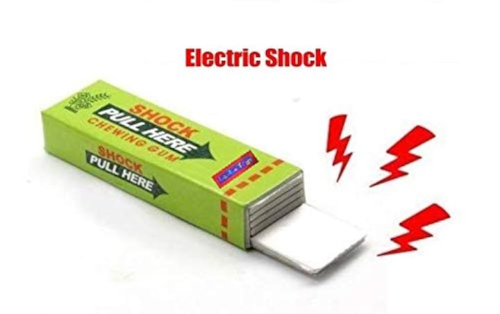 Pranking Shock Joke Chewing Gum Pull Head Shocking Toy | Daraz.pk