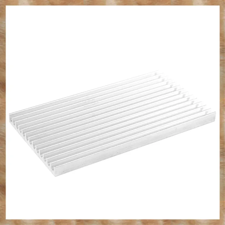 Kqueebee Heatsink 100X55X6Mm Power Amplifier Aluminum Heat Sink ...