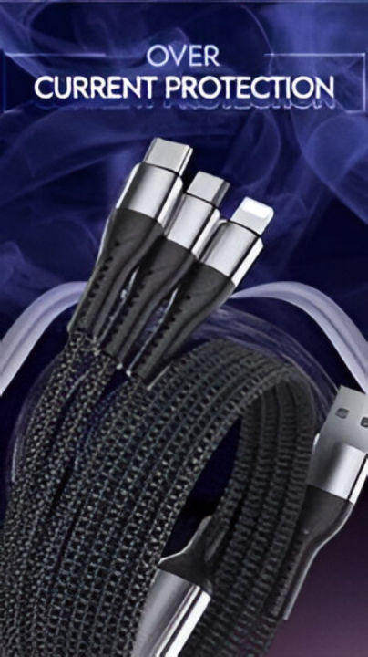 Buy Original Hottu SF03 3-in-1 Cable | Fast Charging & Data Sync Cord ...