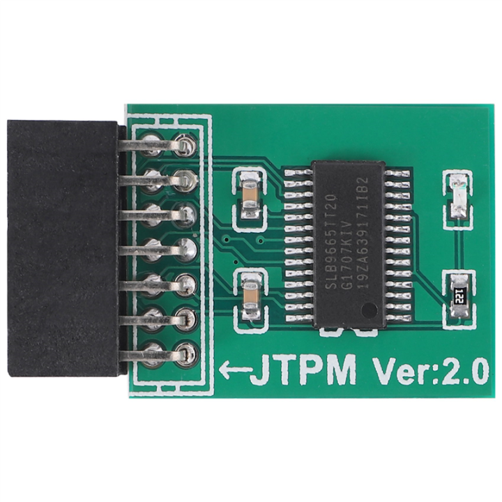 TPM 2.0 Encryption Security Module Remote Card LPC-14PIN Module 14Pin LPC for TPM2.0 LPC 14 Pin ...