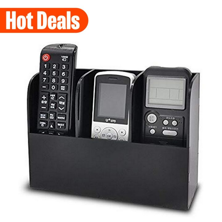 Triple Remote Wall Holder Black | Daraz.pk