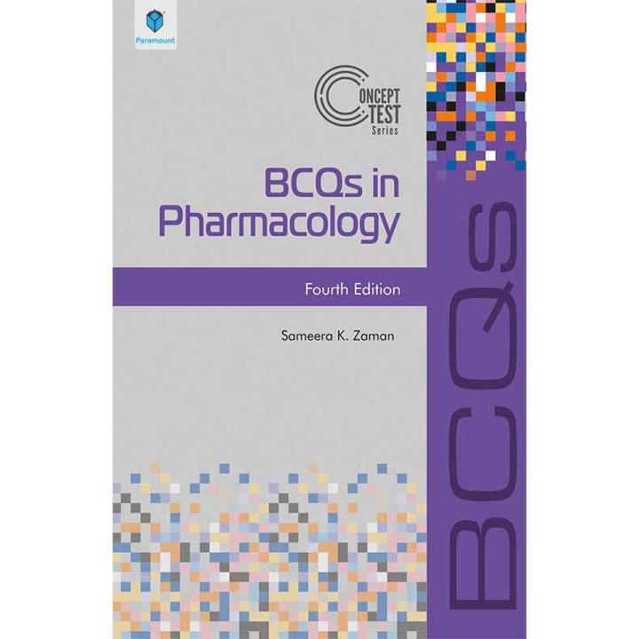 BCQs IN PHARMACOLOGY 4ED | Daraz.pk