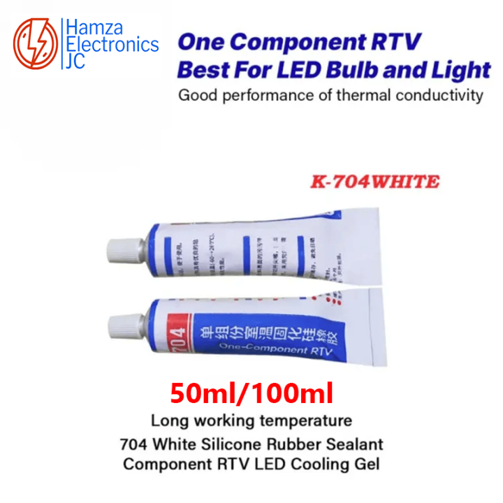 Thermal Conductive Silicone RTV Cooling Compound For LED Bulbs Sealant ...