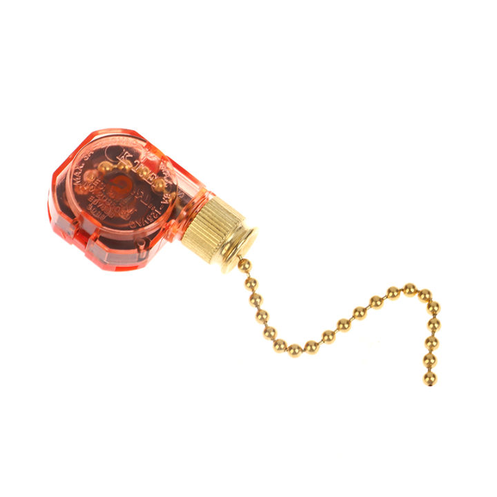 3 Speed Pull Chain Control Brass 4 Wire Ceiling Fan Chain Switch ...