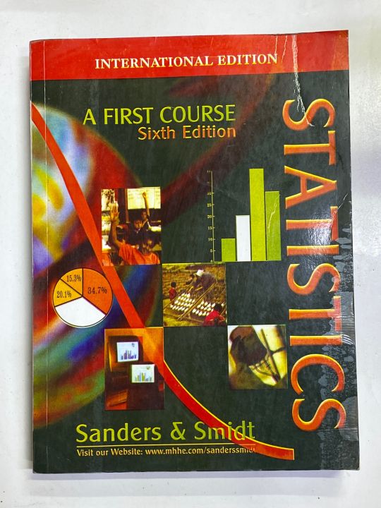 A FIRST COURSE 6th EDITION BY SANDERS AND SMIDT | Daraz.pk