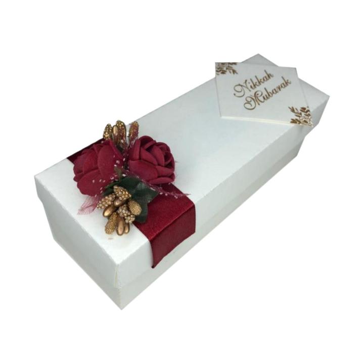 fancy Nikkah sweet box(50pcs)/bid box Apna Printing press | Daraz.pk