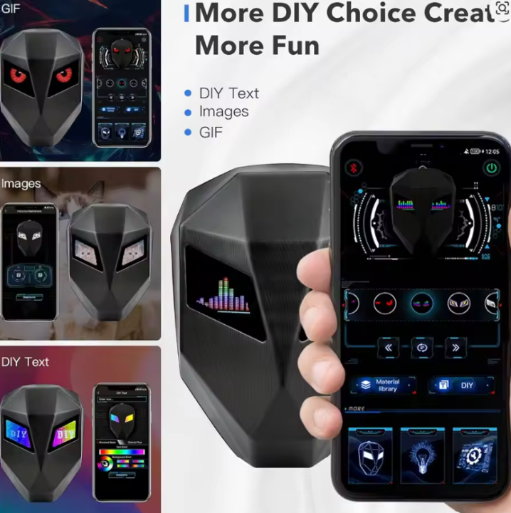 LED EYE ANIMATION RIDING BAG (BACKPACK) | Daraz.pk