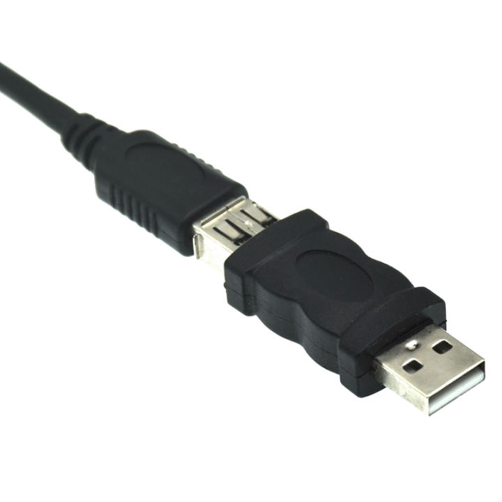 Firewire IEEE 1394 6 Pin Female To USB 2.0 Type A Male Adaptor Adapter ...
