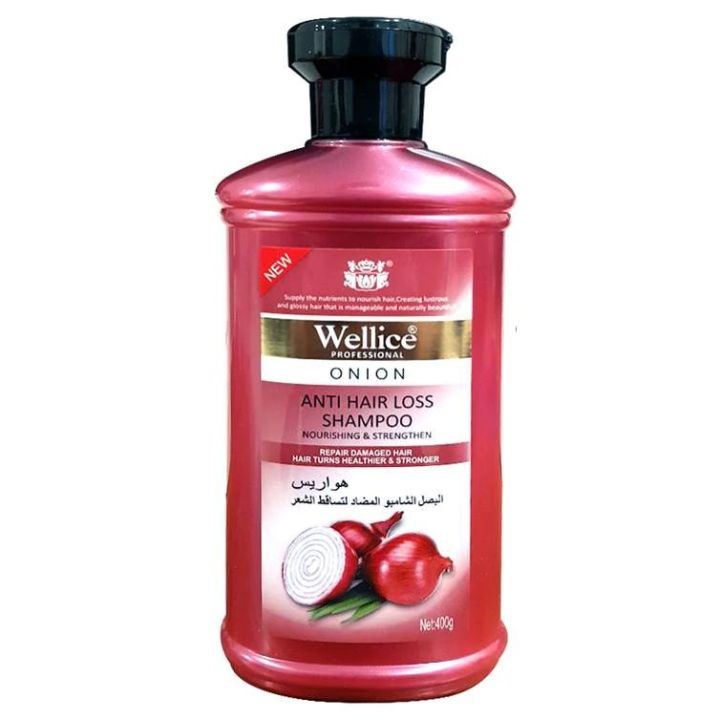 Wellice Professional Onion Anti Hair Loss Shampoo Hair Care Hair Shampoo 400g | Daraz.pk