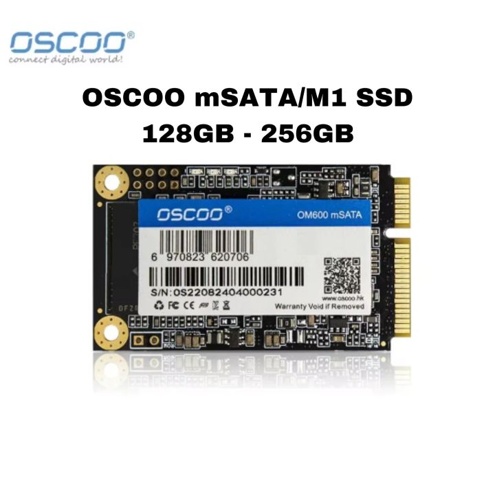 OSCOO mSATA SSD 128GB 256GB M1 SSD Mini SATA | Daraz.pk