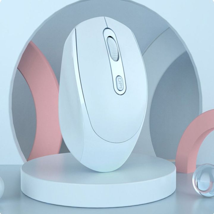 Mini PC Laptop Ergonomic Pink Single-Mode Silent Wireless Mute Mouse ...