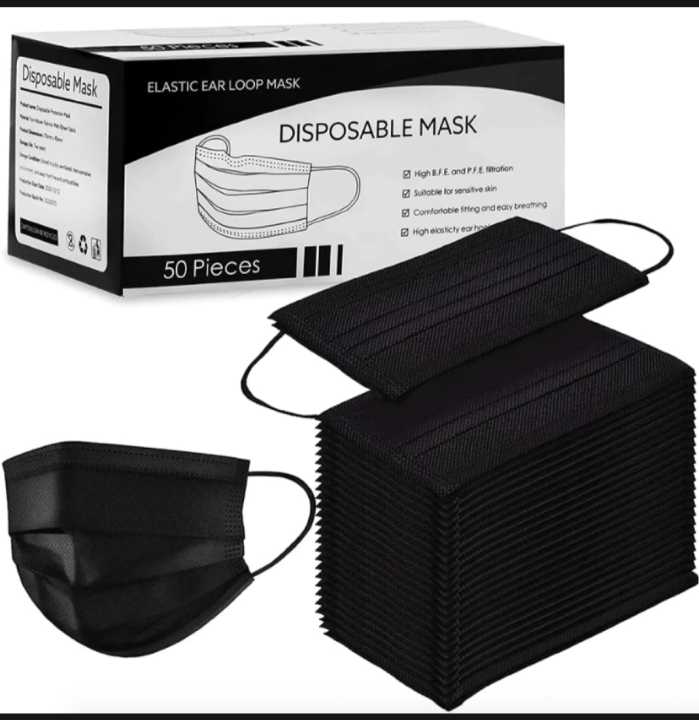 50Pcs Face Mask Disposable Doctor Mask for Surgical Disposable Masks ...