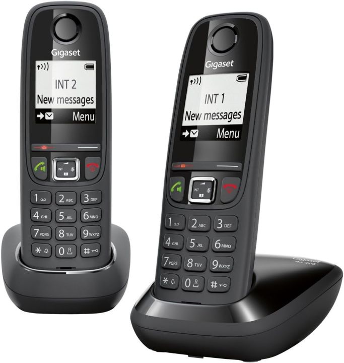 SIEMENS GIGASET AS405 Dual intercom plus PTCL Wireless landline phone with Free 04 New ...