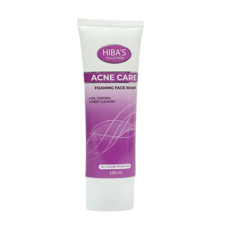 Hiba’s Collection Acne Care Foaming Face Wash | Oil Control & Anti ...