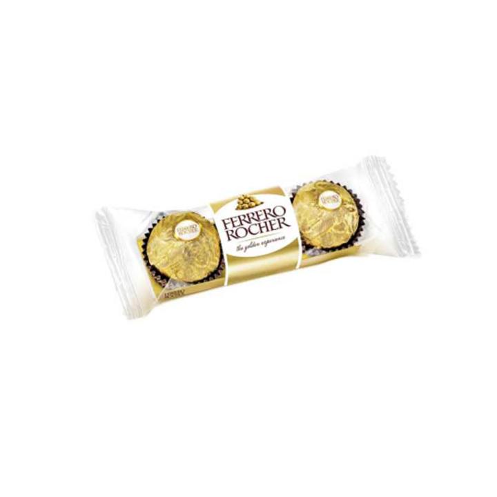 Ferrero Rocher Fine Hazelnut Chocolates 3pcs | Daraz.pk