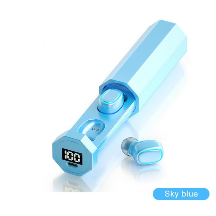 【Funny Bunny Toy Store】TWS Wireless Bluetooth 5.0 Earphones Waterproof ...