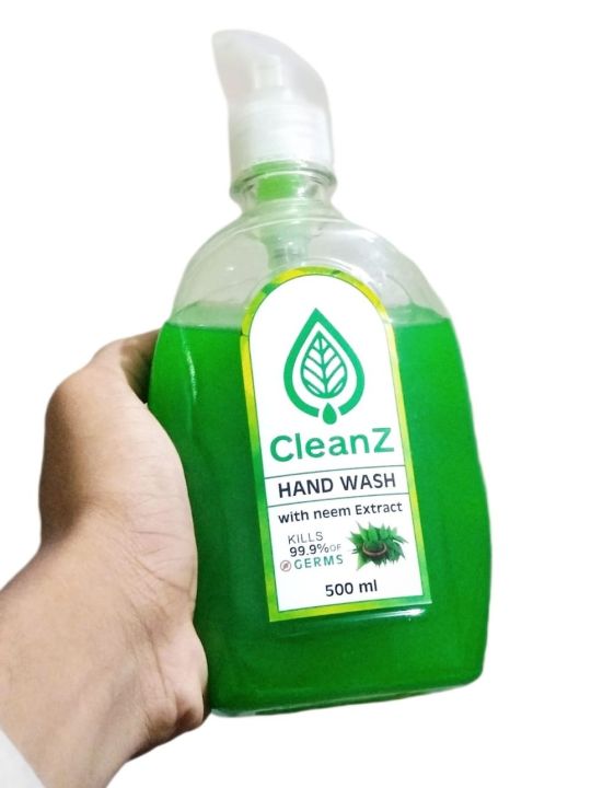 Clean Z Hand Wash 500ml Gentle & Effective Hand Cleansing for Daily Use ...