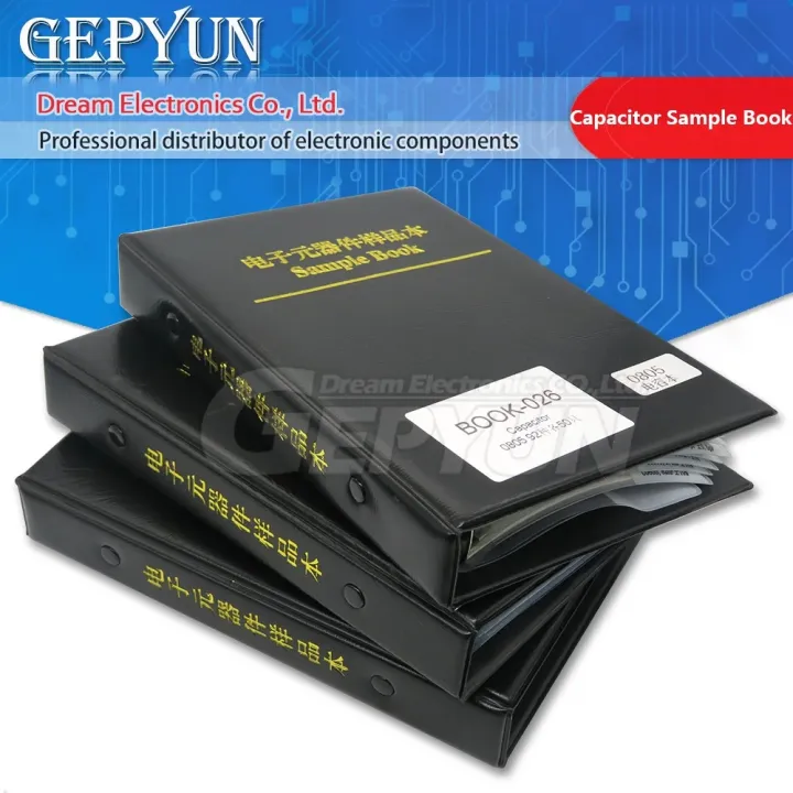 Capacitor Sample Book 0201 0402 0603 0805 1206 Capacitors Kit Chip ...