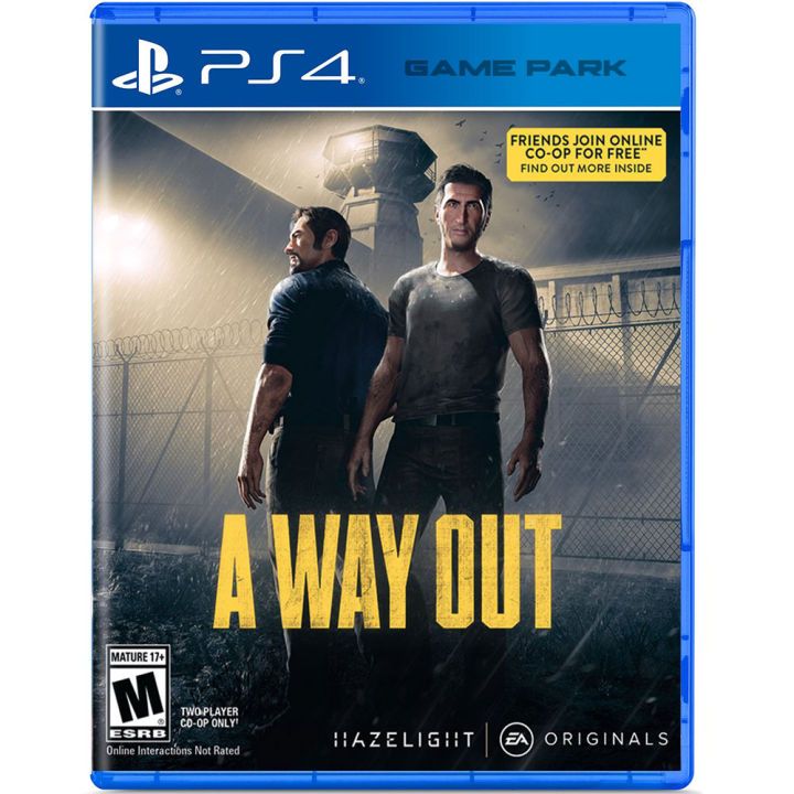 PS4 A Way Out DVD PlayStation 4 DVD PS4 Dvds , Playstation ...