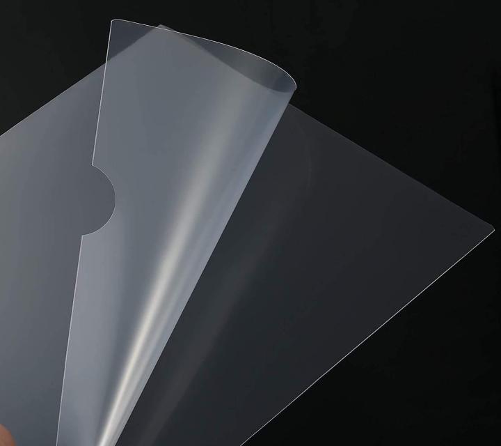 Plastic L-Type Project File Holder | A4 Size | Clear File Sleeves for ...