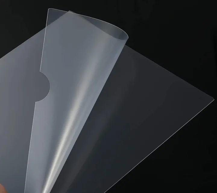 Plastic L-Type Project File Holder | A4 Size | Clear File Sleeves for ...