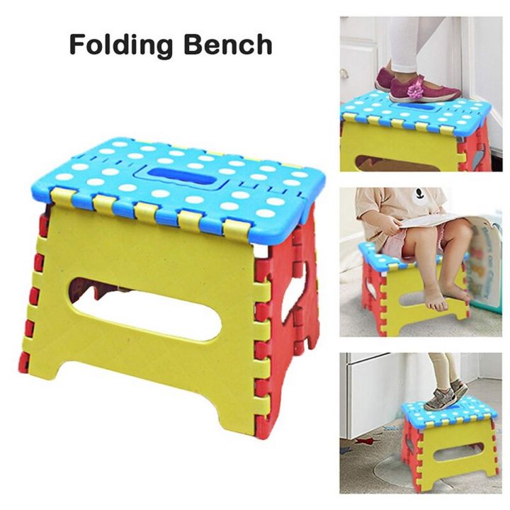Folding Step Stool Multi Purpose Portable stool Home small seat Travel ...