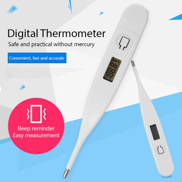 Digital LCD Thermometer Celsius/Fahrenheit Oral Kids Baby Child Infant ...
