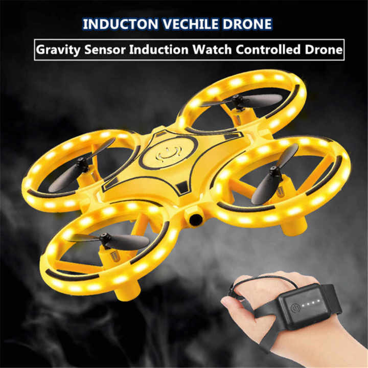 Rc Drone Quadcopter Hand Control RC Drone 2.4G Gravity Sensor | Daraz.pk