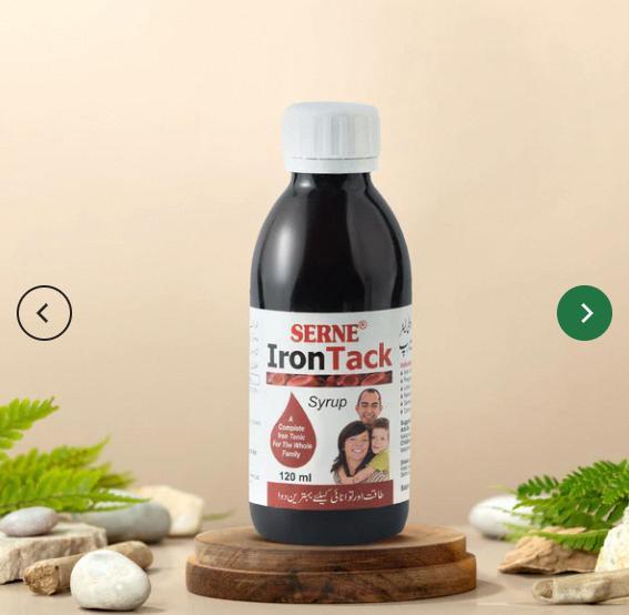 SERNE IRON TACK SYRUP 120ml | Daraz.pk