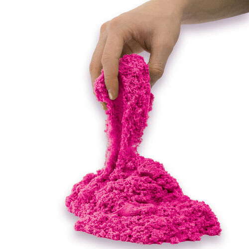 0.5 KG Dark Pink Kinetic Sand Pouch For Kids | Daraz.pk