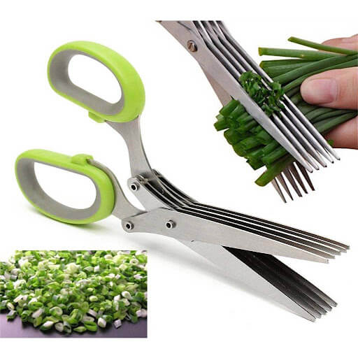 5 Layer Stainless Steel Kitchen Scissor | Daraz.pk