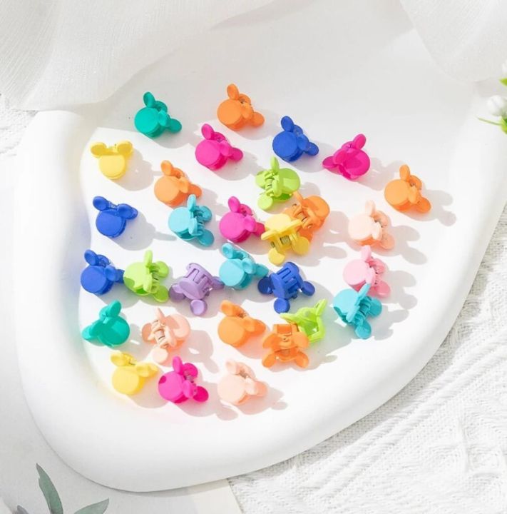 Hello Baby Kidz 30pcs 1cm Mixed Colours Children's Cute Little Grab ...